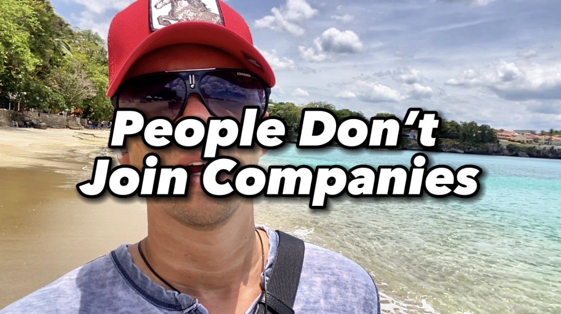 Video 2 People Don't Join Companies - Momentum Business Academy